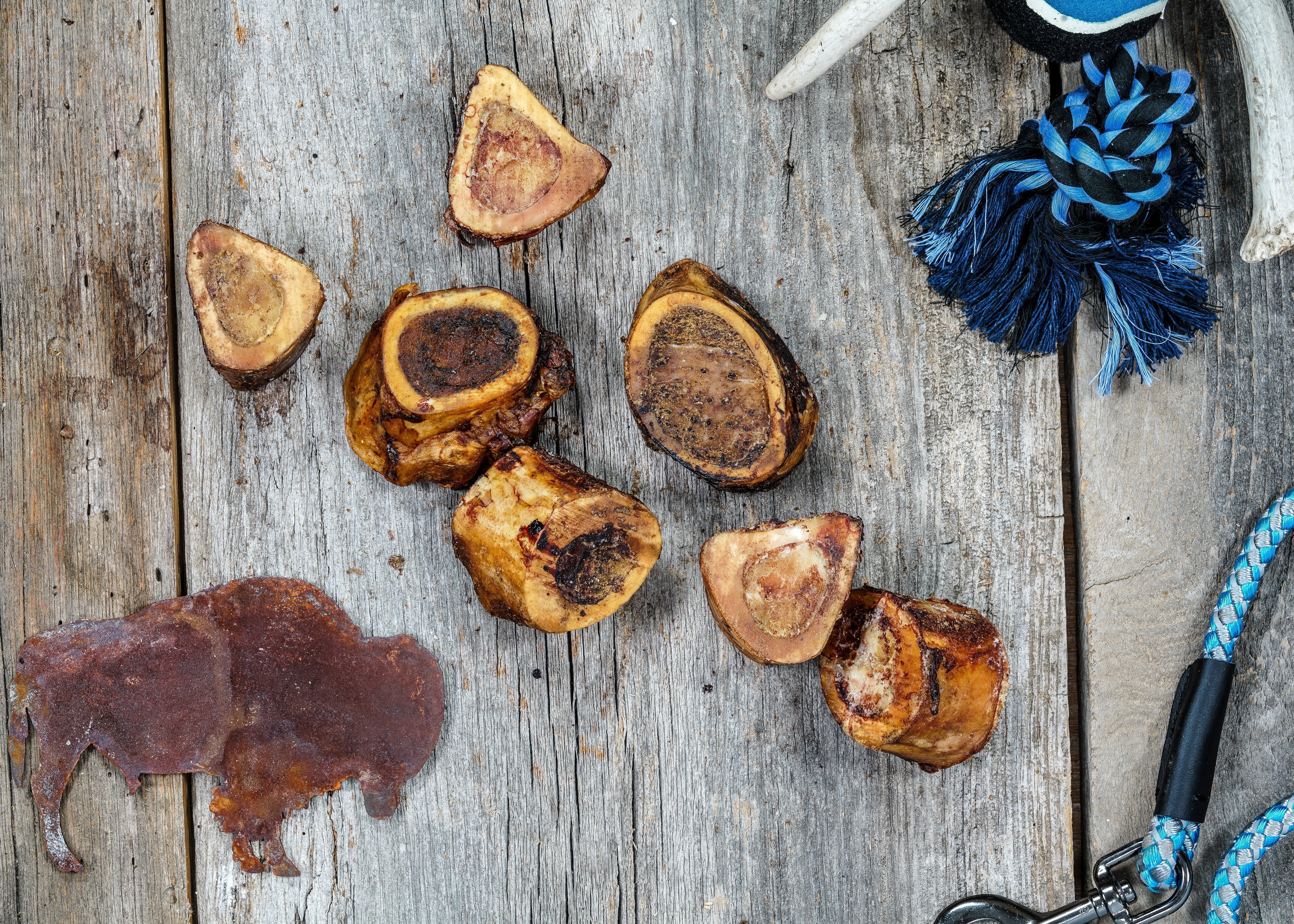 Smoked Bison Marrow Bones, 1 lb – Northstar Bison